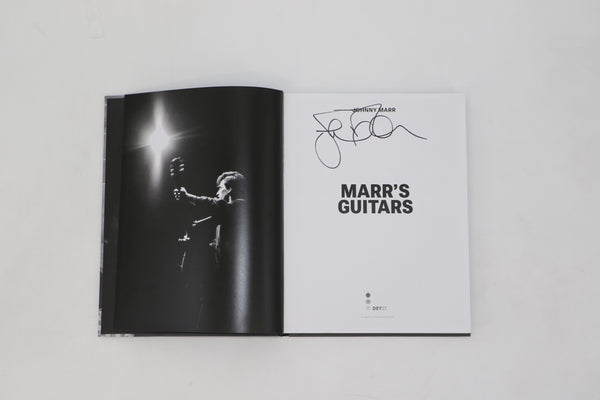 Marr’s Guitars Hardback Book (SIGNED) - US Official | Johnny Marr | US ...