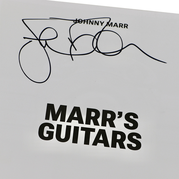 Marr’s Guitars Hardback Book (SIGNED) - US Official | Johnny Marr | US ...