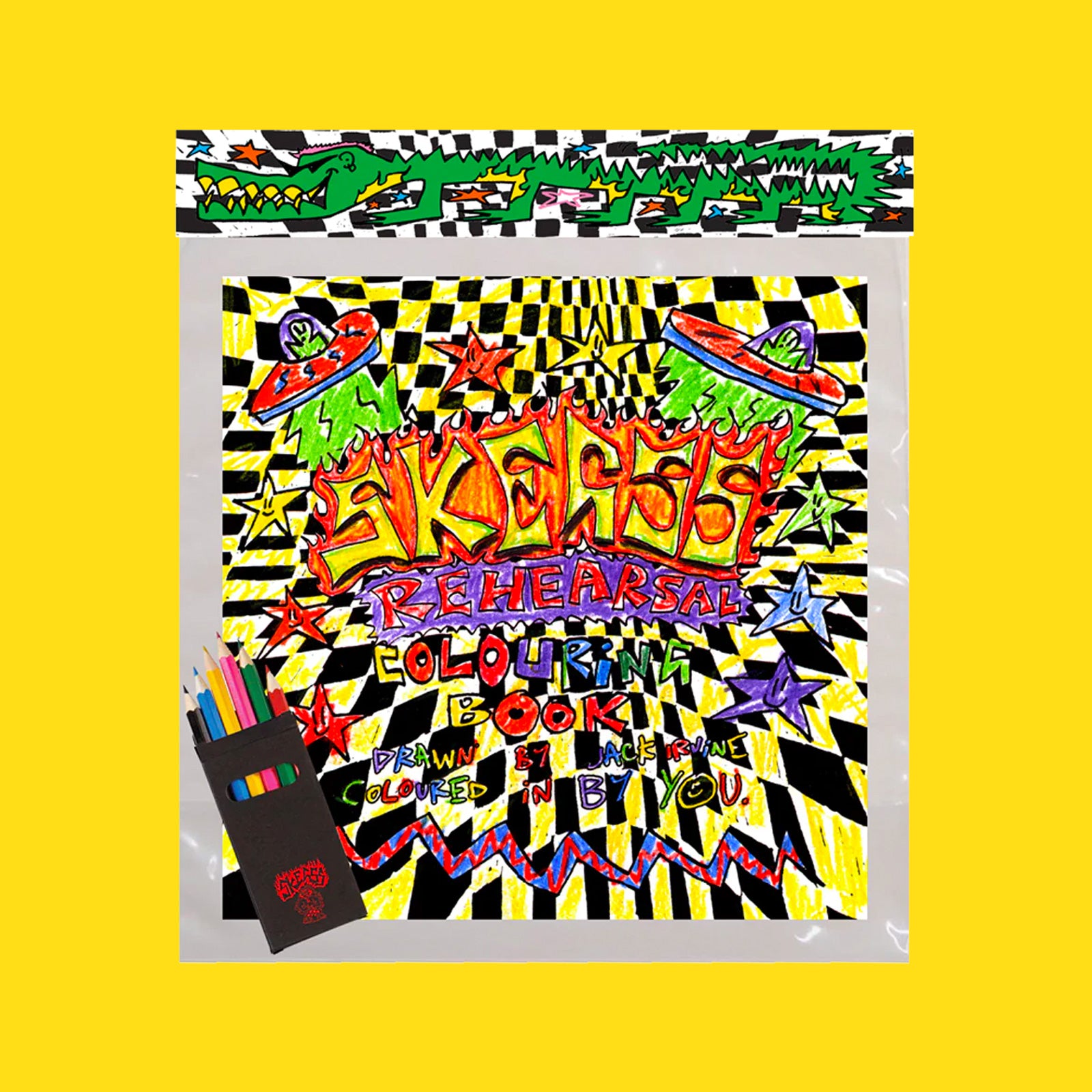 SKEGSS: Rehearsal Coloring Book + Pencil Set - | Skegss | US Official ...
